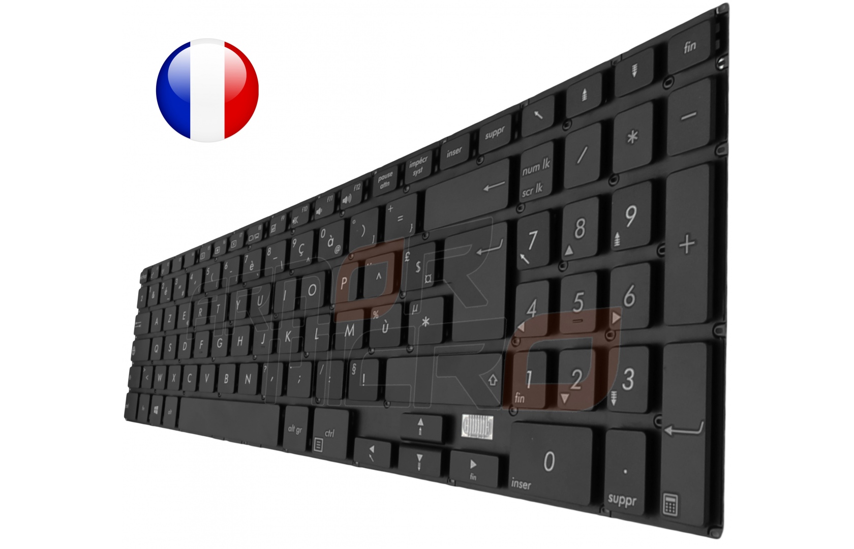 Clavier ASUS Pro PU551L PU551LD PU551LA AsusPro Essential Original ...